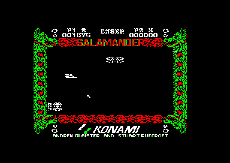 Salamander (1988)(Konami)[cr Exocet] - ROMs Amstrad CPC - Amstrad CPC ...